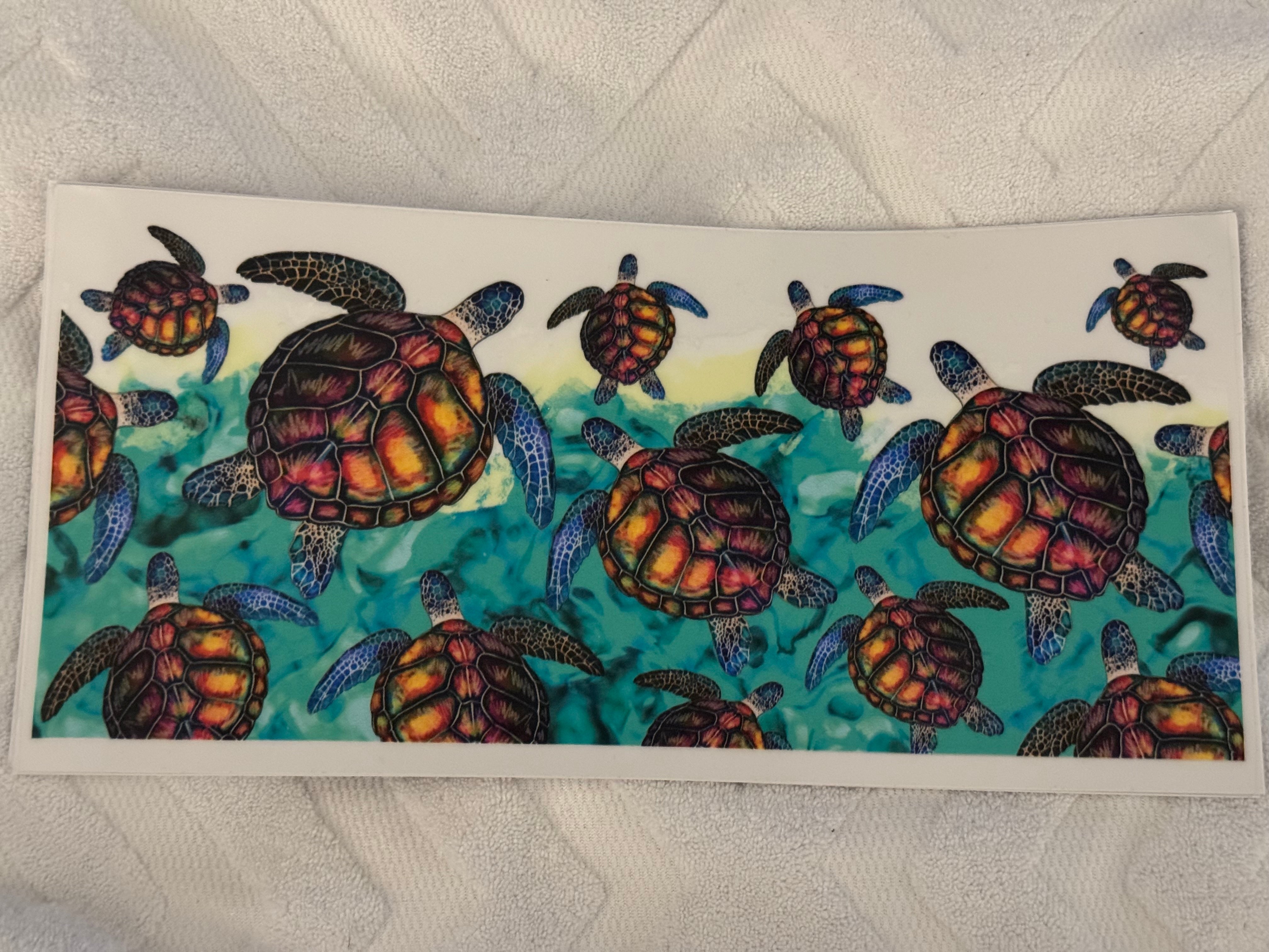 UV DTF - Turtle wrap - 16oz Libby Can – MJC Blanks & Vinyl