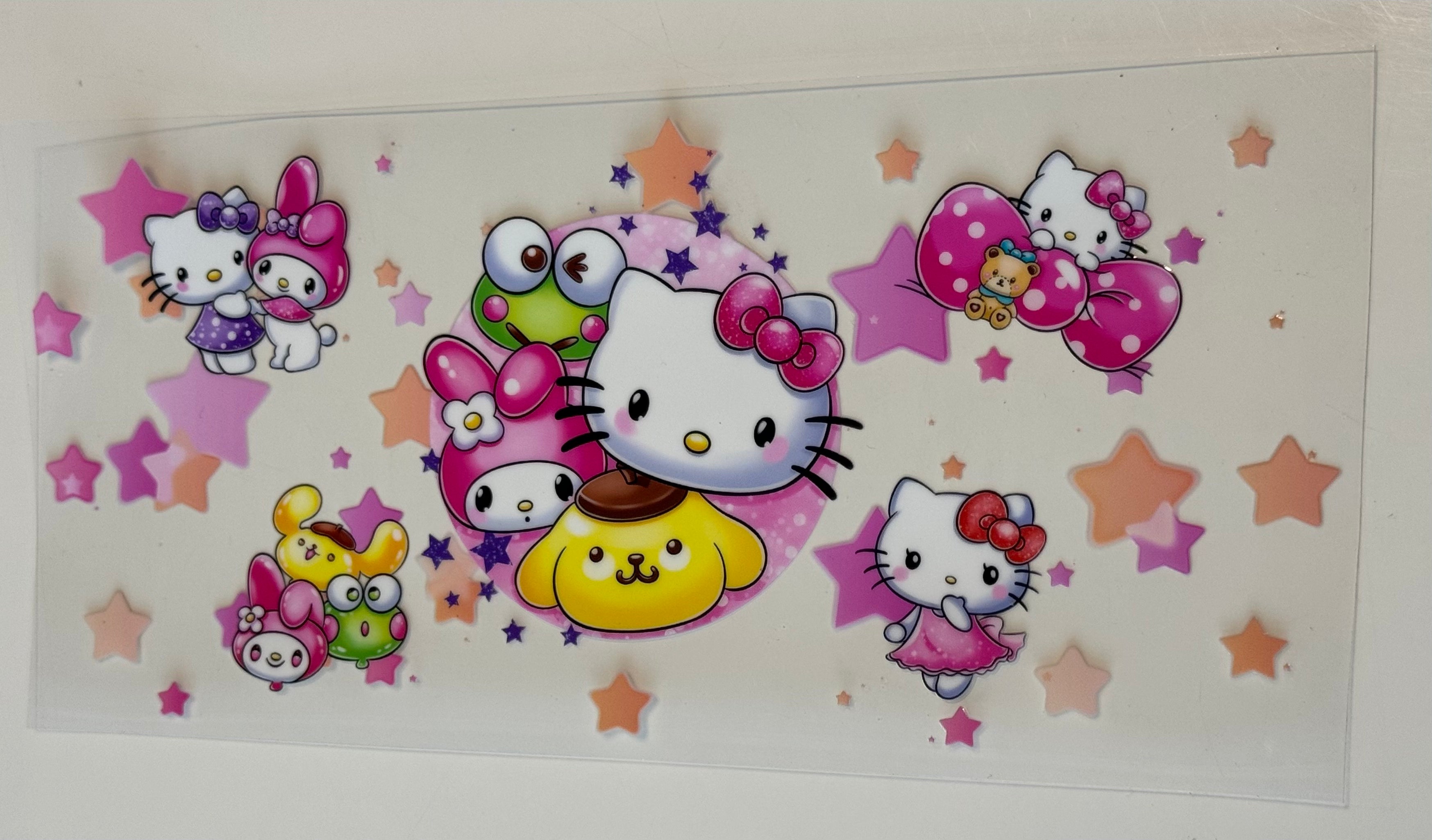 UV DTF - Hello Kitty Group Inspired - 16oz Libby Can – MJC Blanks & Vinyl