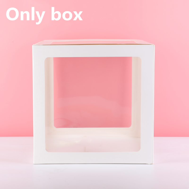 Clear window decoration box - white – MJC Blanks & Vinyl